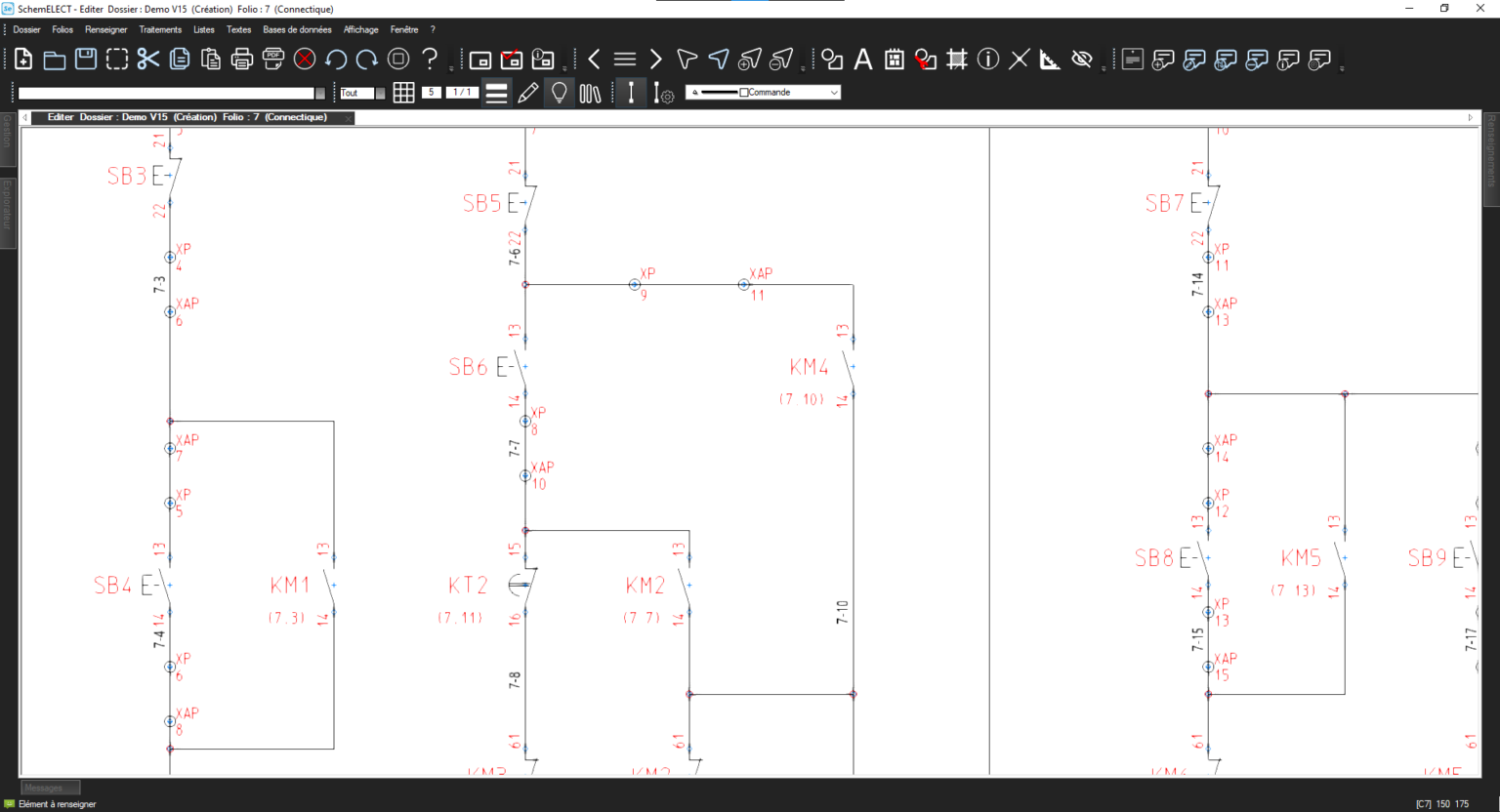 SchemELECT : DAO / CAO logiciel schémas électriques industriels