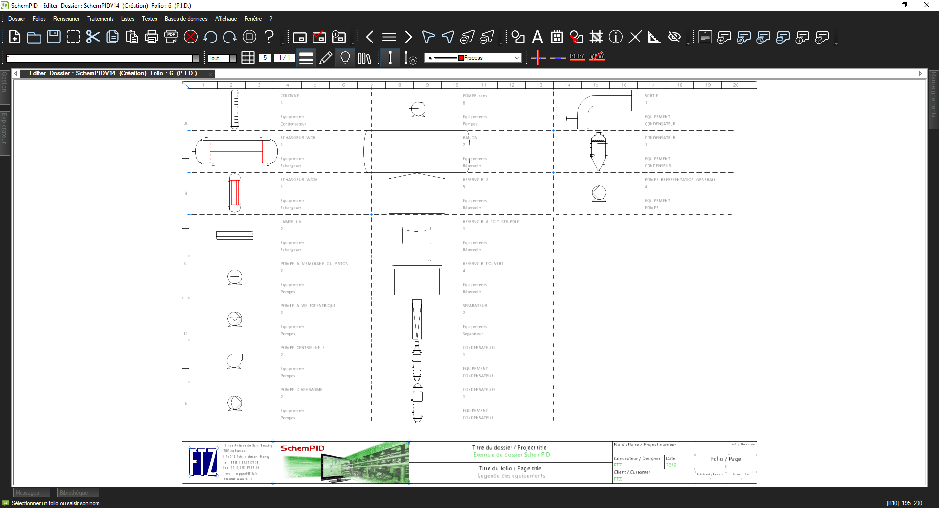 SchemPID : CAO logiciel pour schémas PID